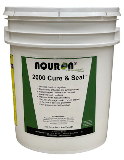 Aquron 2000 Cure and Seal - AQURON Concrete Solutions